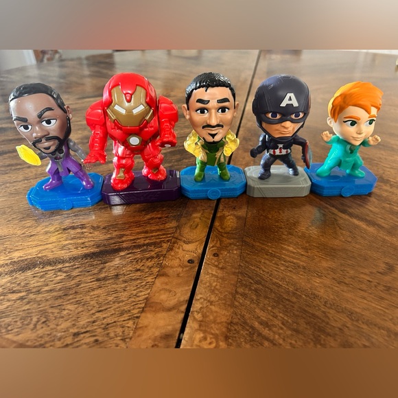 Marvel | Toys | Marvel Mcdonalds Happy Meal Action Movie Figures Lot Of ...